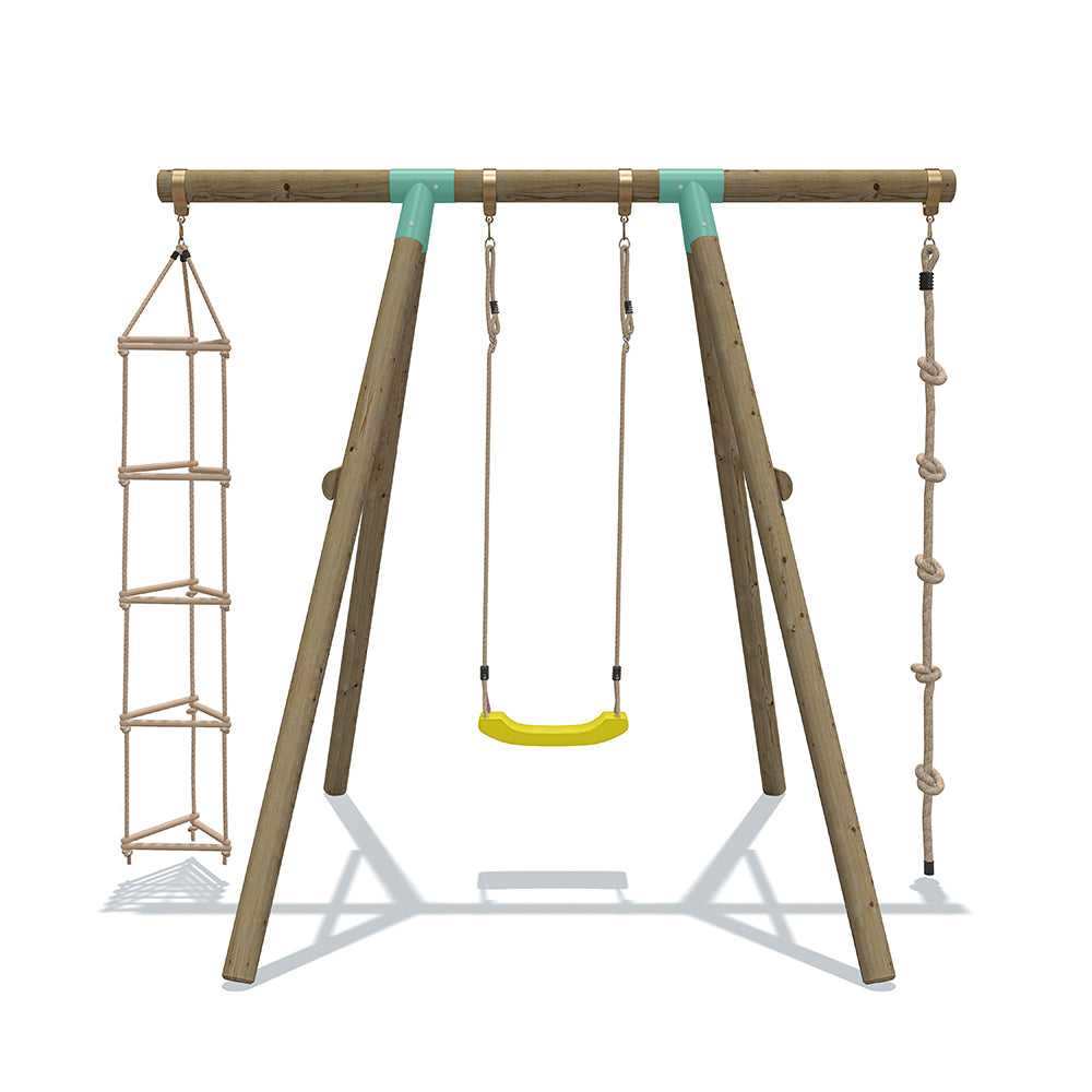 Swing Sets with Ladders - Kids Outdoor Adventure