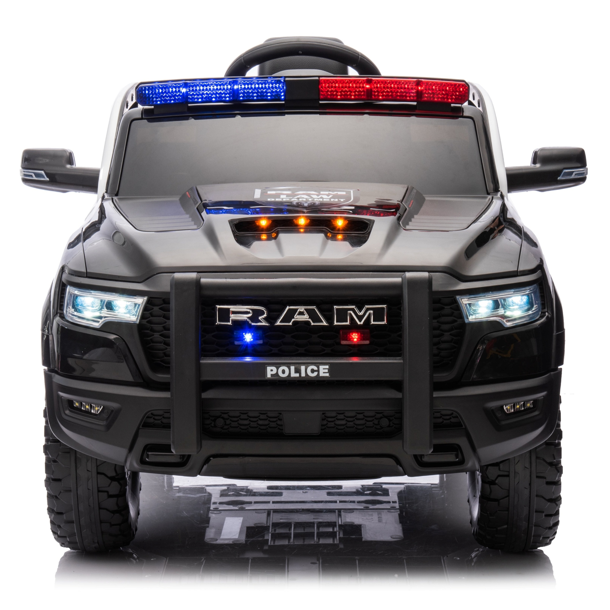 24v Dodge Ram Police 4WD Licensed Official Ride On SUV
