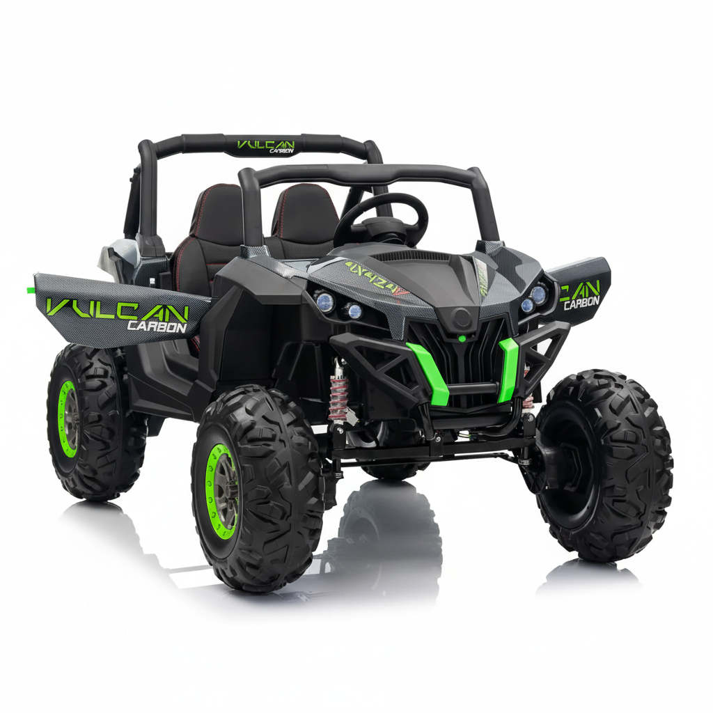 24V 4WD Ride On UTV Buggy for Kids – Vulcan Carbon Edition